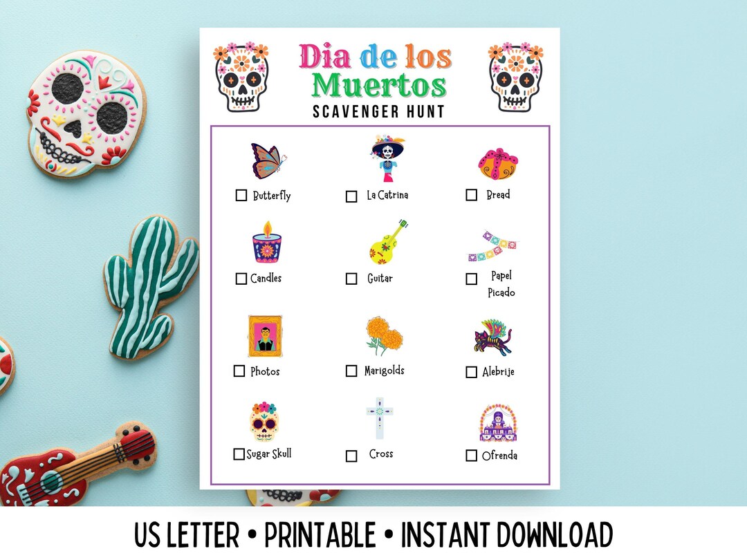 Dia De Los Muertos, Day of the Dead, Dia De Los Muertos Activity, Dia ...