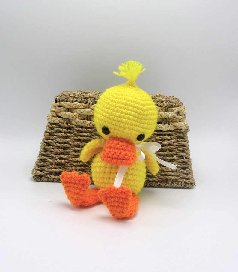 Dilly the Duck Stuffed Animal Toy Amigurumi - Etsy