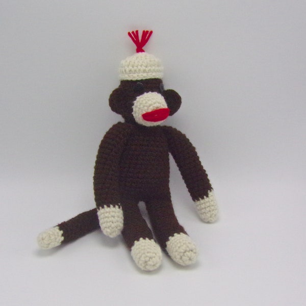 Brown Sock Monkey - Etsy