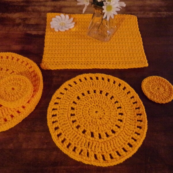 Crochet Table Center - Etsy