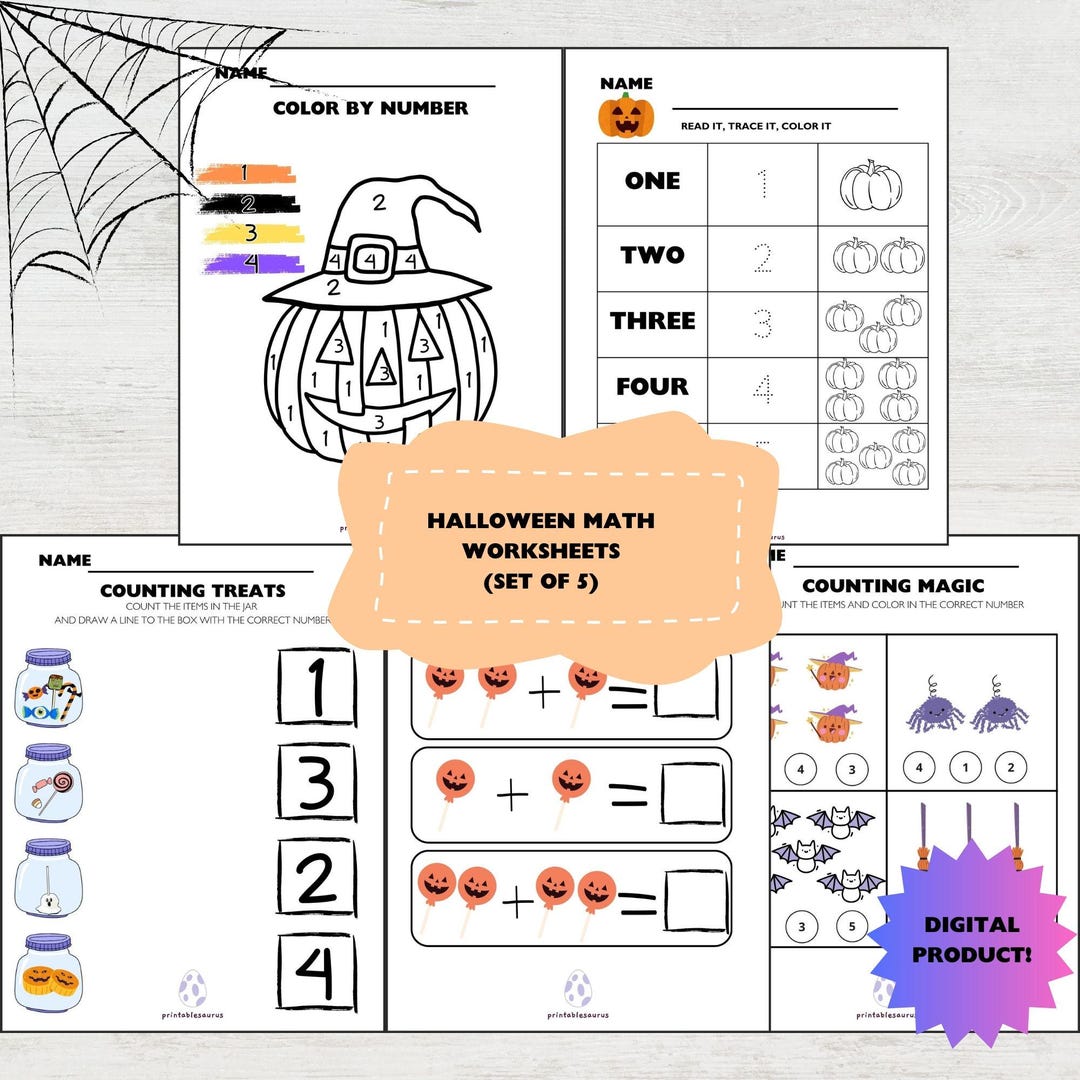 Pumpkin Math | Halloween Theme | Addition - Etsy