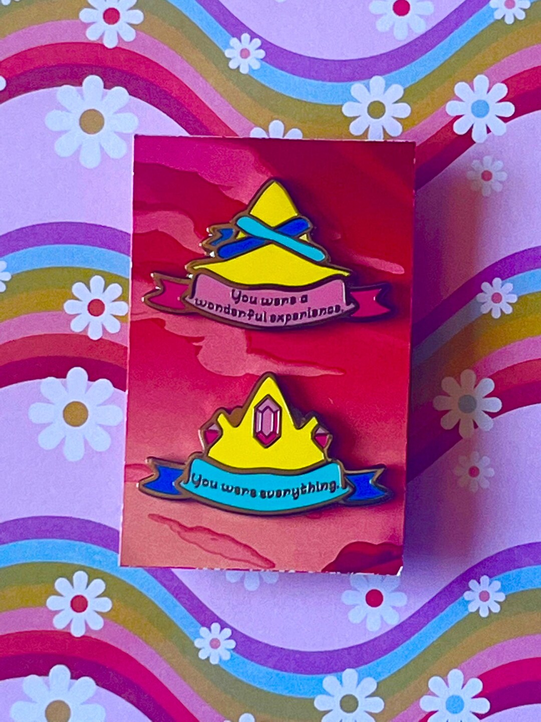 Adventure Time Simon and Betty Petrigrof Enamel Pin Set (1.5 IN WIDE ...