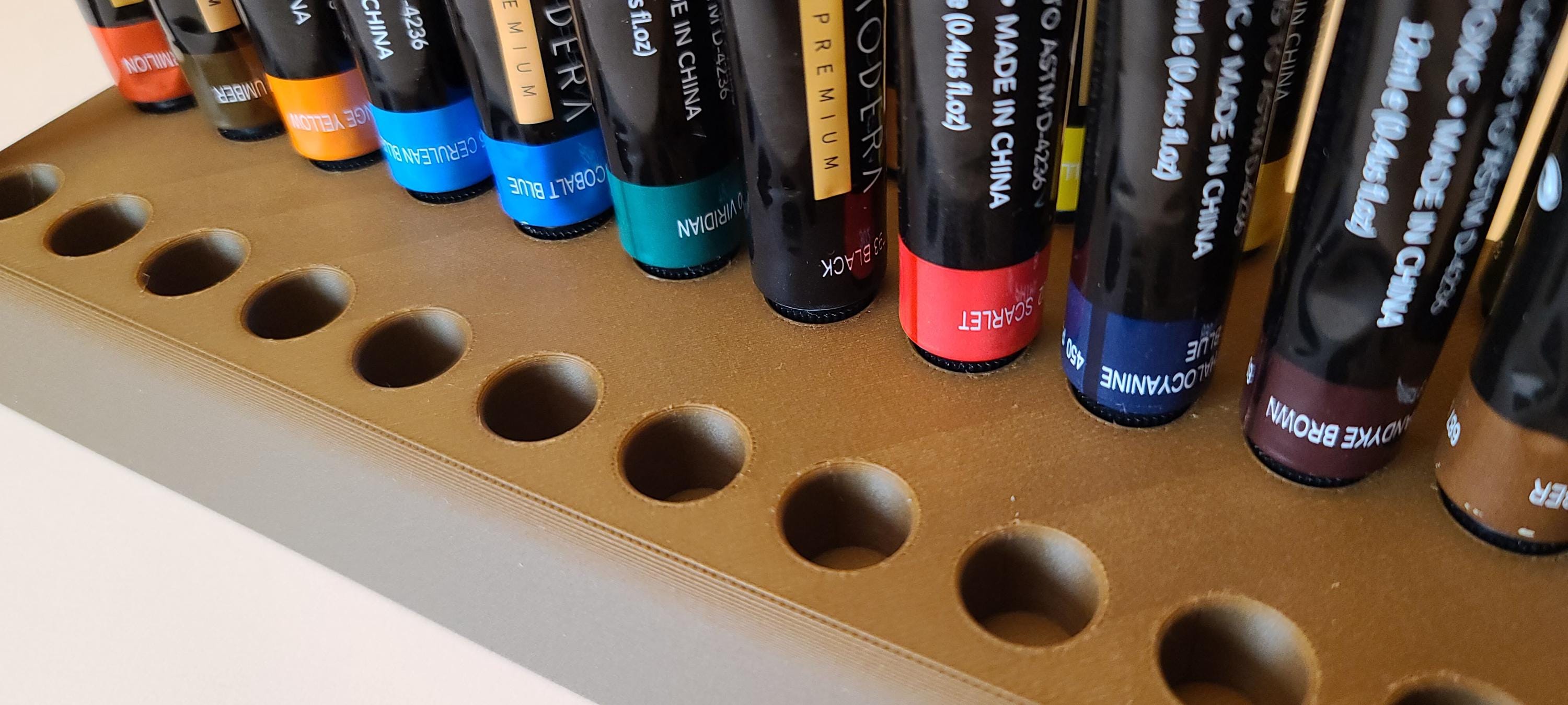 Paint Tube Holder / Rack - Etsy