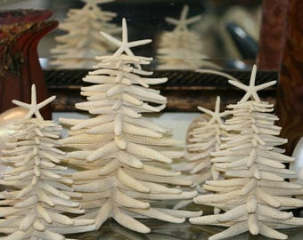 Beach Decor Abalone Limpet Starfish Tree - Shell and Starfish Christmas ...