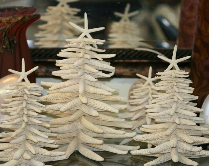Starfish Christmas Tree-christmas Tree-white Christmas Tree-starfish ...