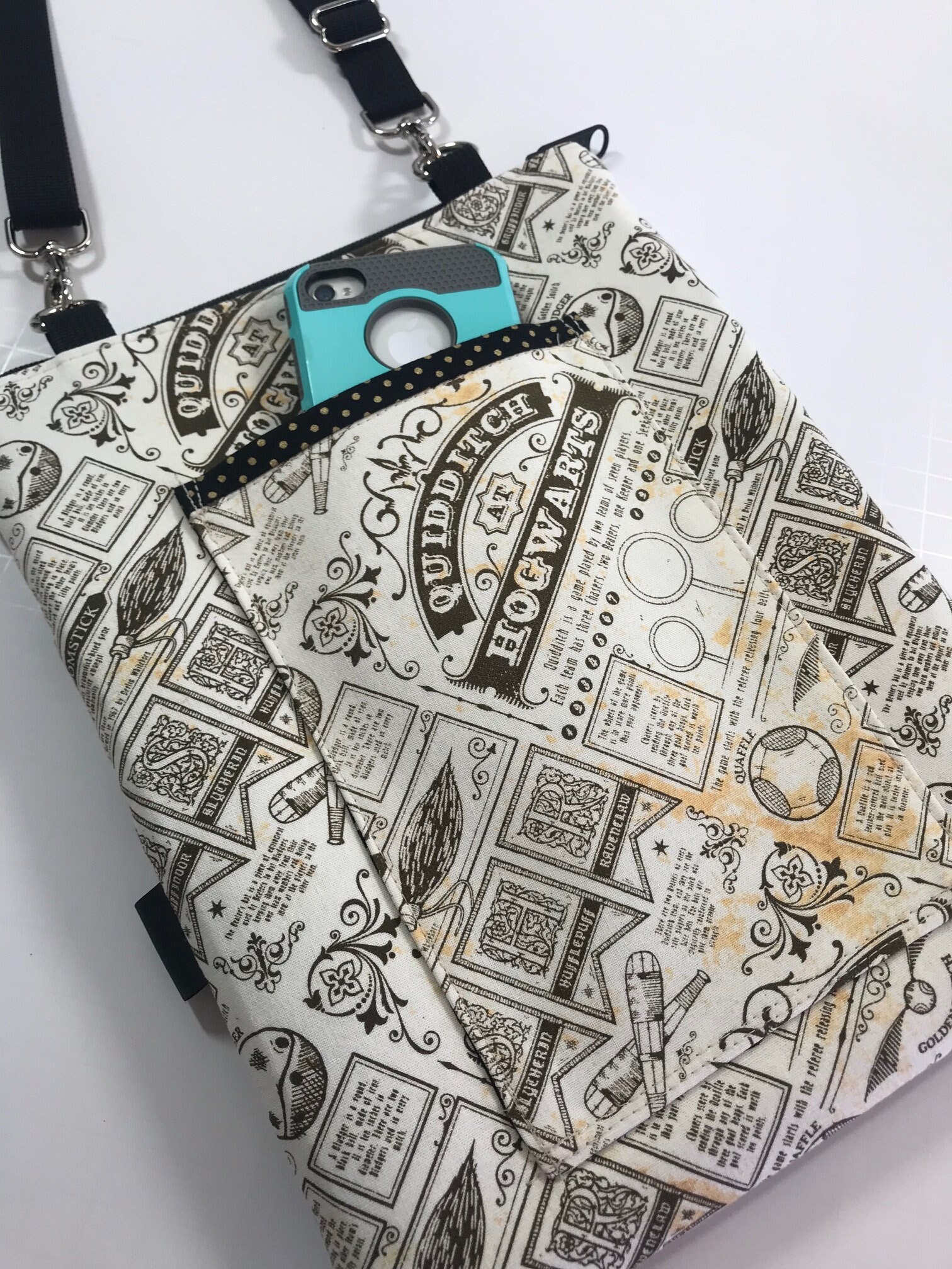 Jenny Cross Body, 3 Zipper Bag, by Marilyn, Purse, Handbag, Hogwarts ...