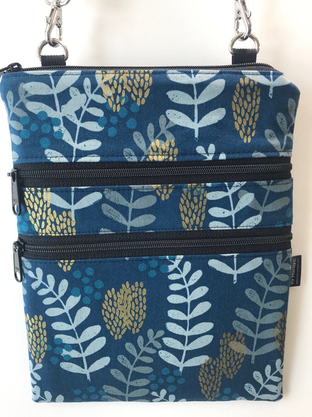 Jenny Cross Body, 3 Zipper Bag, by Marilyn, Purse, Handbag, Messenger ...