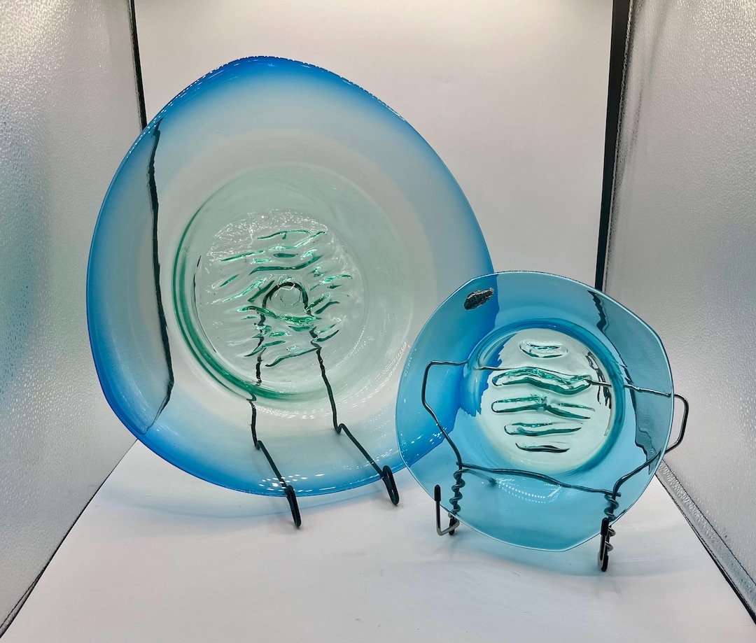 BLENKO BIG SKY Mountain/landscape Bowls by Don Shepherd - #8223 (m) and ...