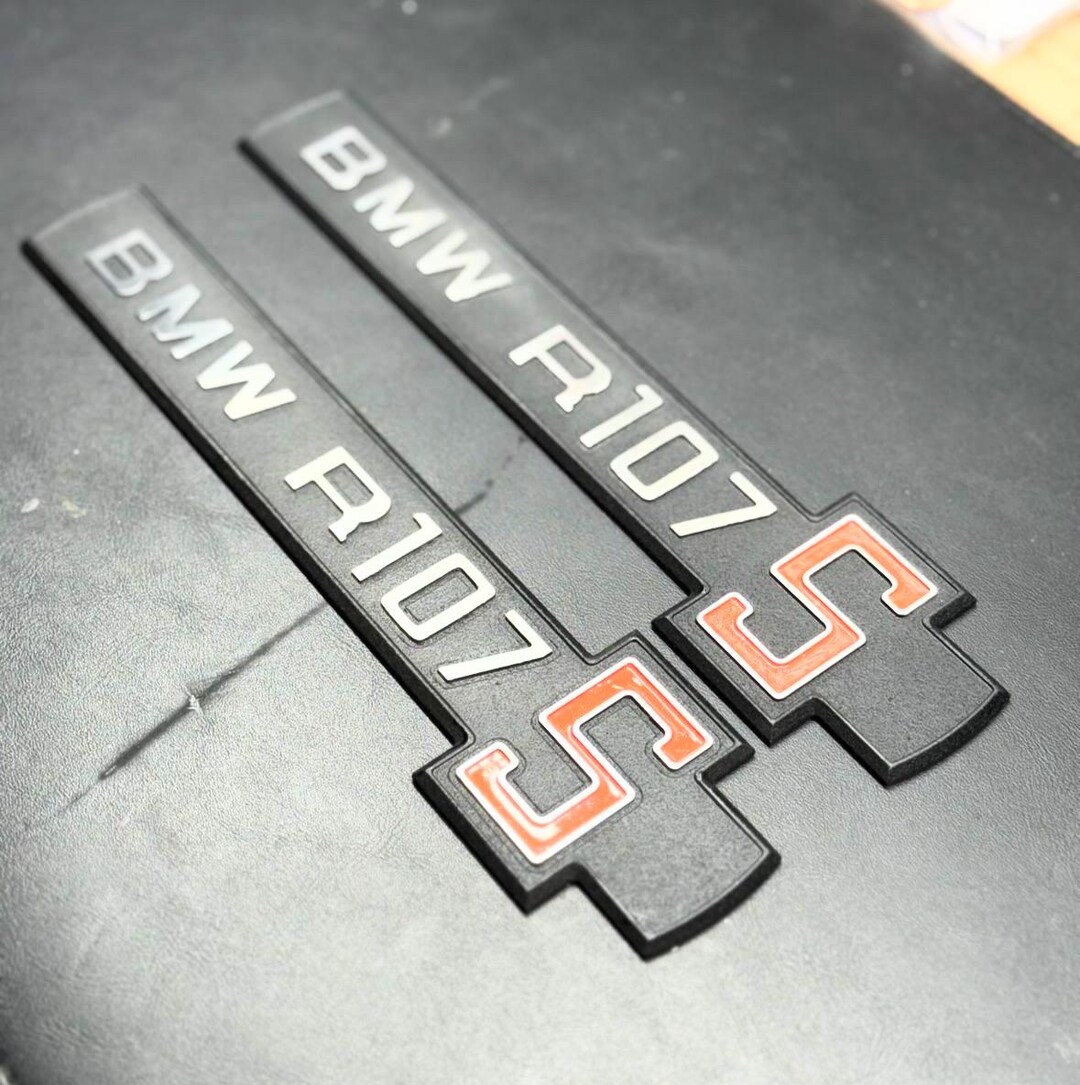 BMW R100 R80 R75 Starter Cover Logo Badge Cover Custom Café Racer ...