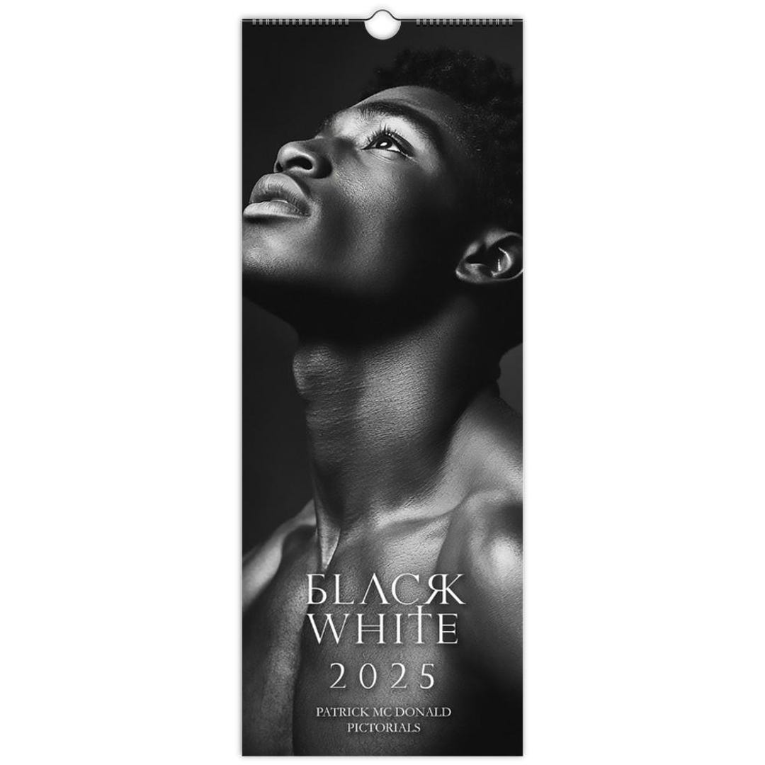 Wall Calendars 2025 (EU & Rest of World) - Black-and-white Male ...