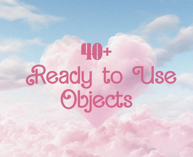 Barbie Graphics Design Pack | Barbiecore Cute Pink Objects, Backgrounds ...