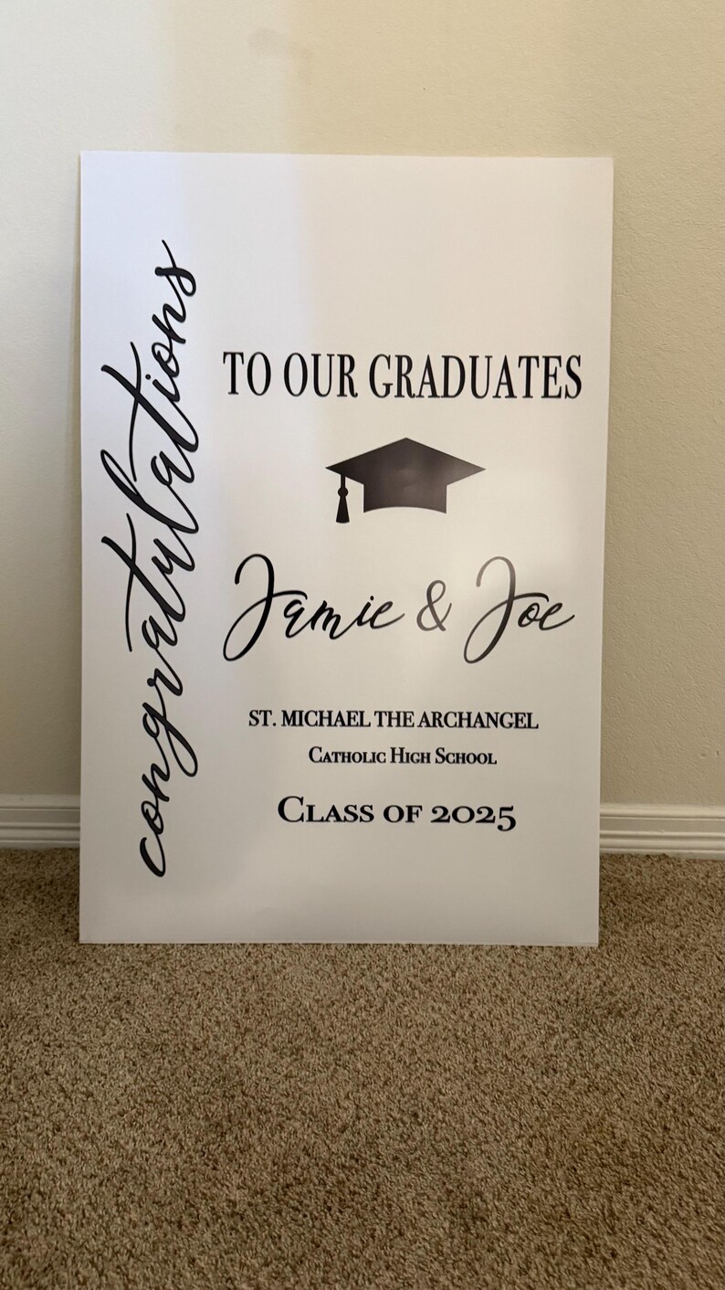 GRADUATION PARTY SIGN - Etsy