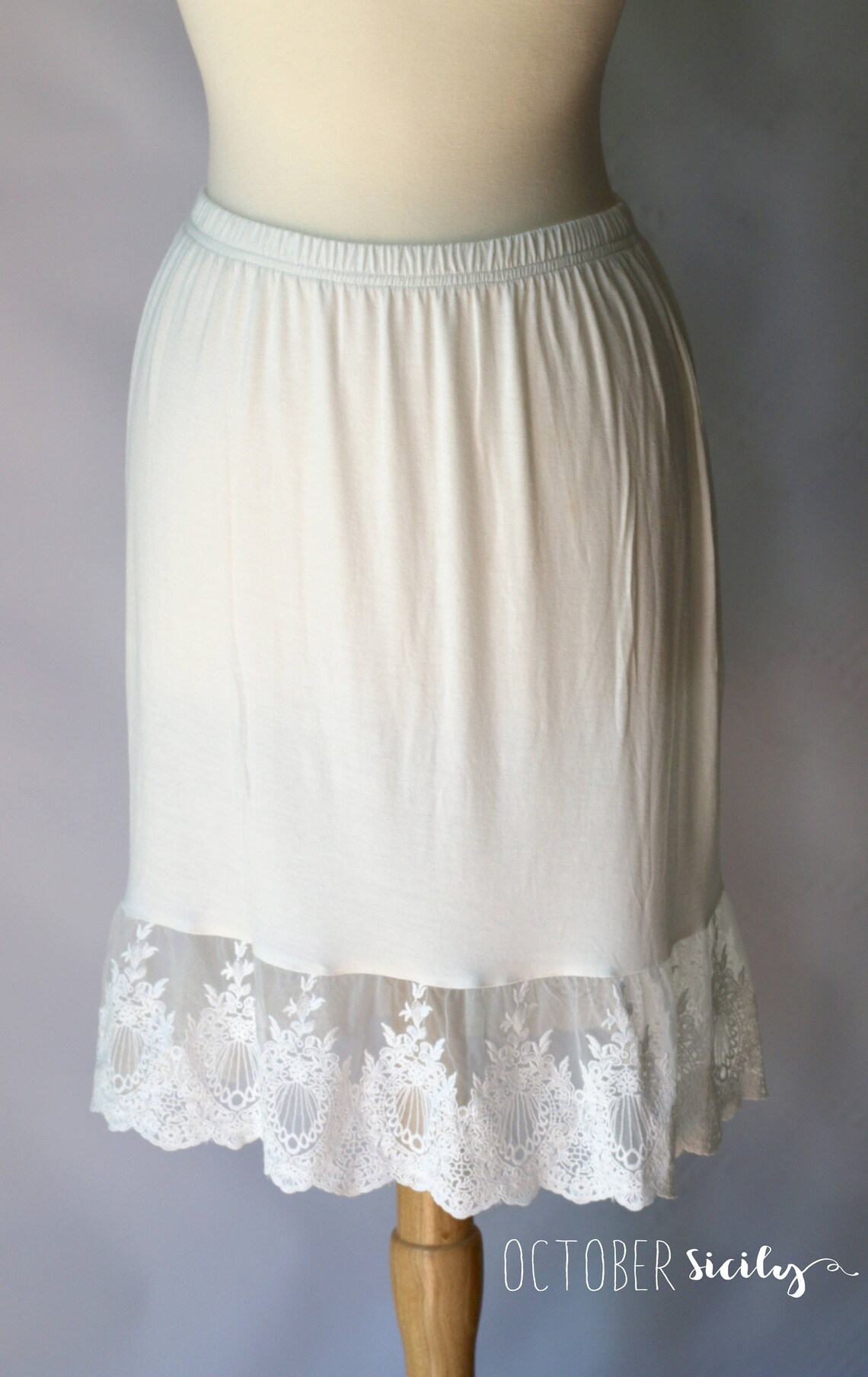 H5- HALF SLIP Lace Slip Extender, *STYLE 5* Sizes S-4XL, 3 Colors - Etsy