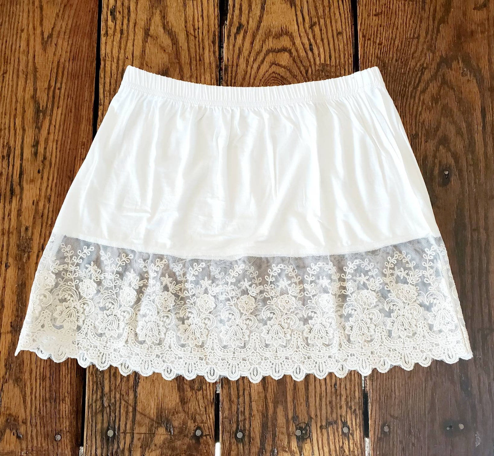 Girls Half Slip, Lace Dress Extender, Size 6, 8, 10, 12 - Etsy