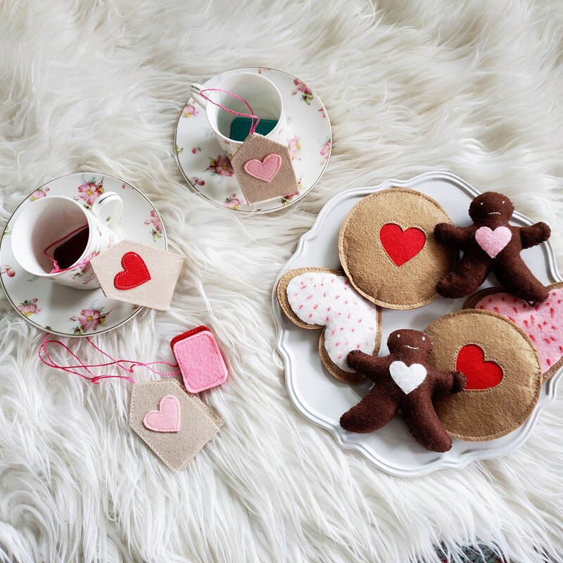 Felt Tea Party Set - Etsy