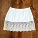 Girls Half Slip, Lace Dress Extender, Size 6, 8, 10, 12 - Etsy