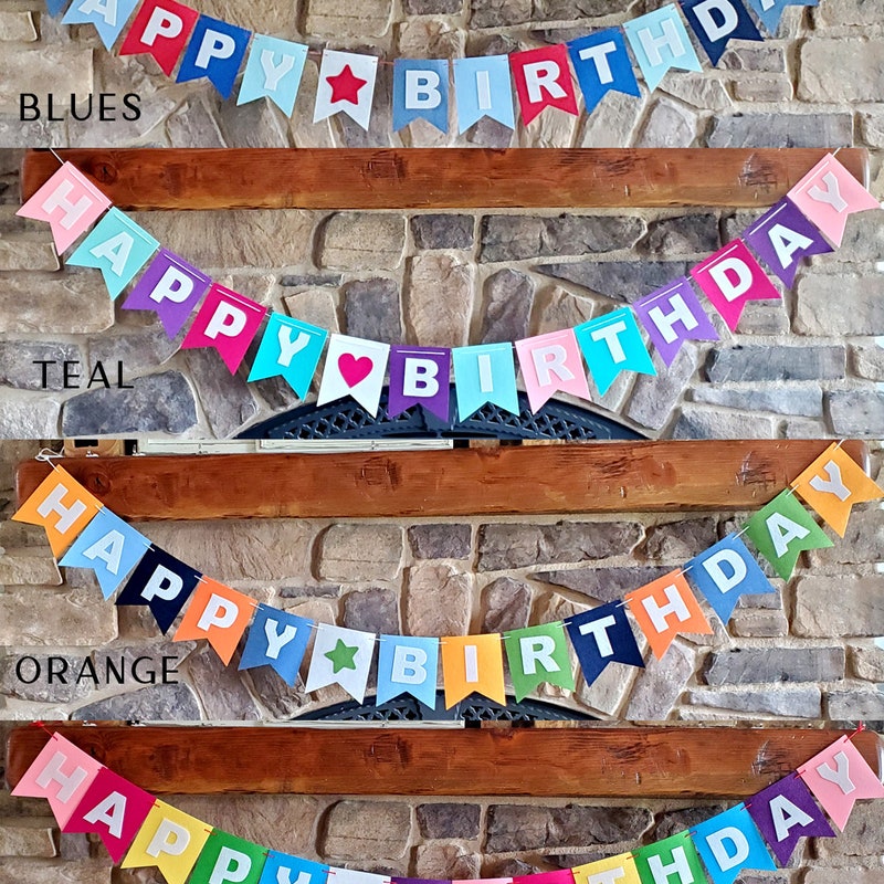 Birthday Banners - Etsy