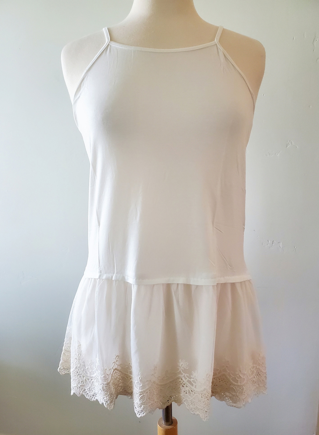 Top Extender Lace & Chiffon S-4XL - Etsy