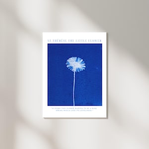 St. Therese of Lisieux the Little Flower Quote | Catholic Art | Saint ...