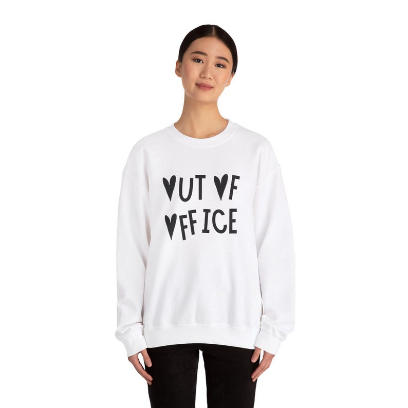 Out of Office Crewneck Sweatshirt | Cozy Work From Home Sweatshirt ...
