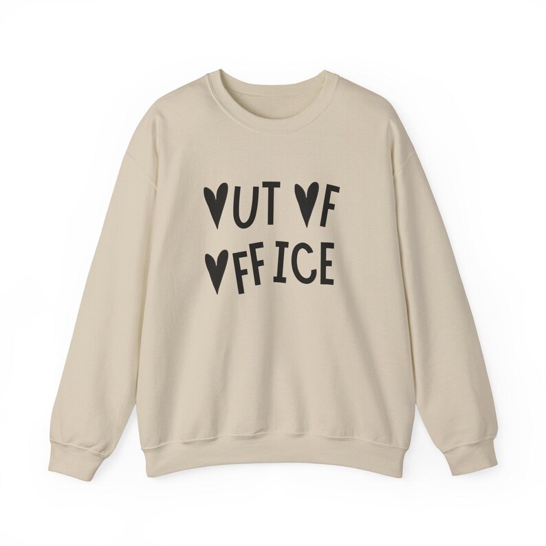 Out of Office Crewneck Sweatshirt | Cozy Work From Home Sweatshirt ...