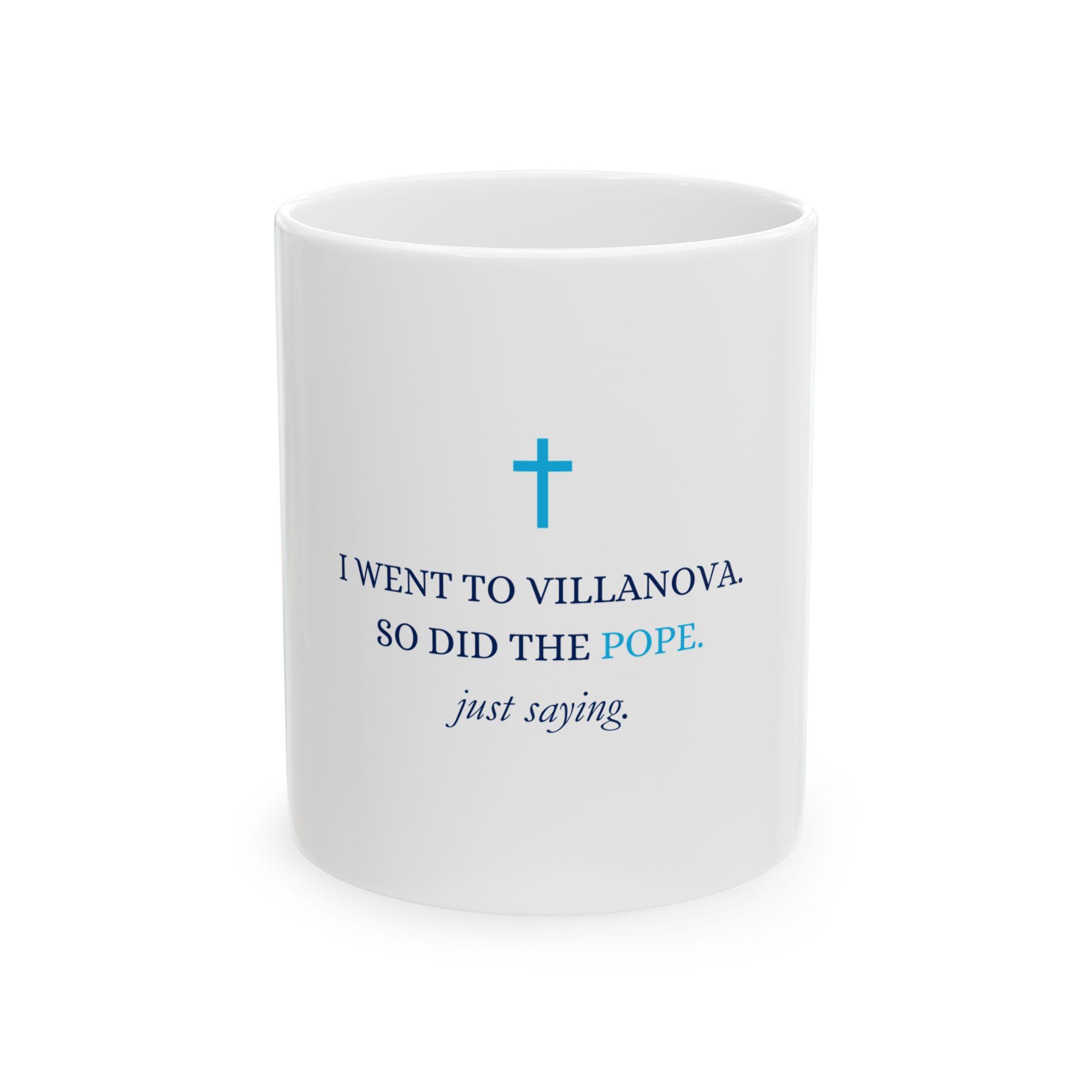 Villanova Pope Mug | Villanova Wildcats | Pope Leo XIV | Villanova Pope ...
