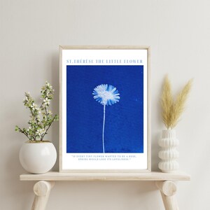 St. Therese of Lisieux the Little Flower Quote | Catholic Art | Saint ...
