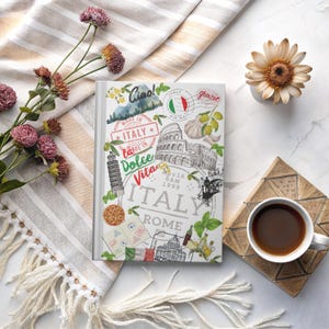 Italy Travel Journal: Vintage Rome Vacation Diary - Etsy