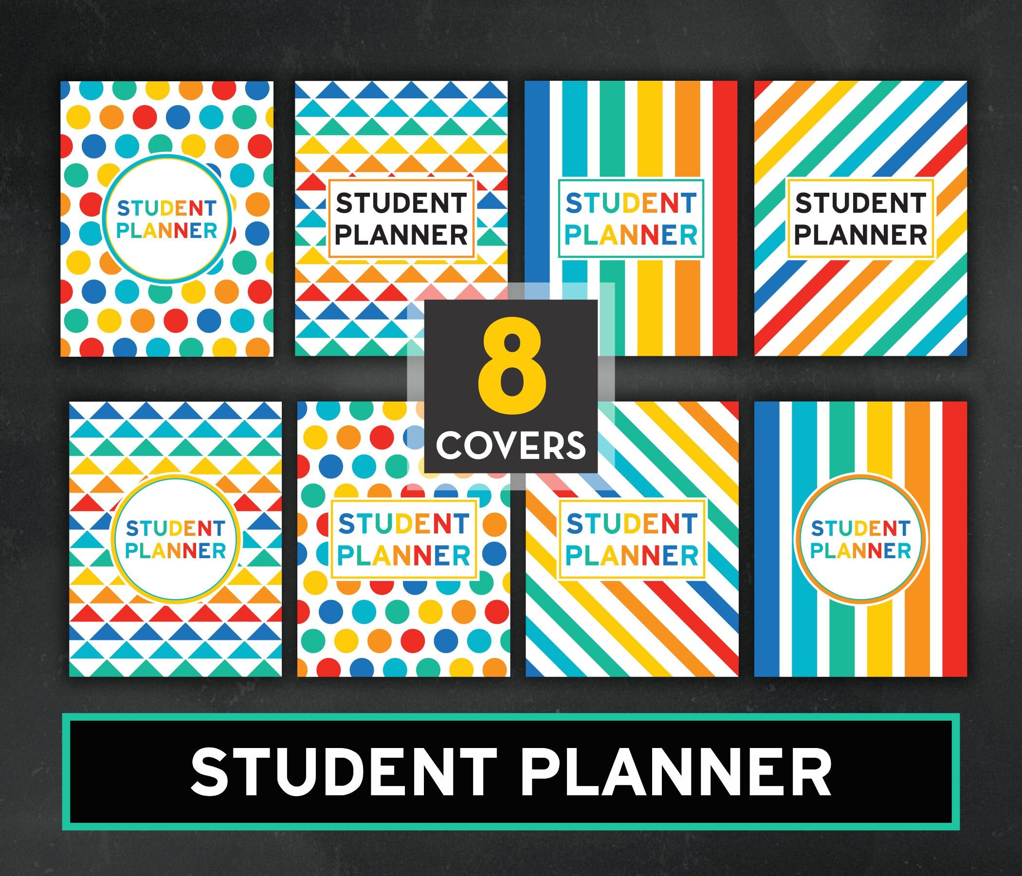 Student Planner Study Planner College Planner Academic | Etsy