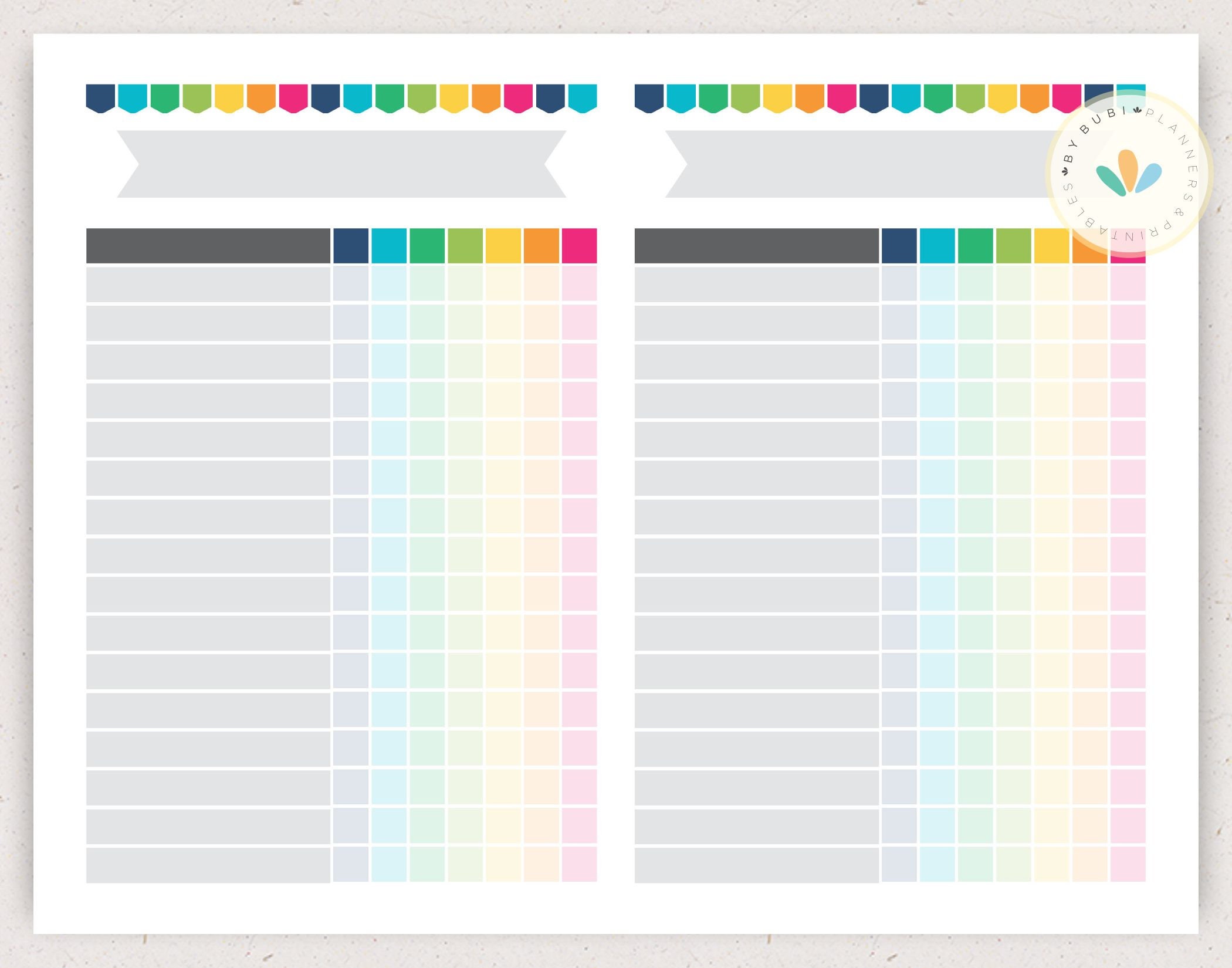 Chart for 2 kids Job Chart Kids Chore Chart Chore Chart | Etsy
