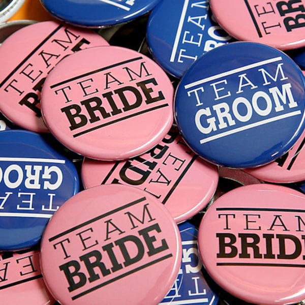 Team Bride Button - Etsy