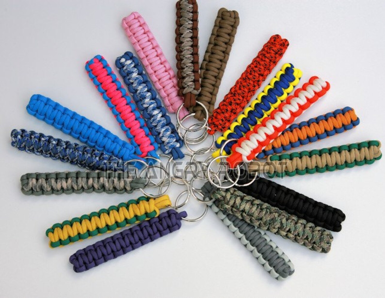 Paracord Key Fob Keychain You Choose the Colors Over 200 | Etsy