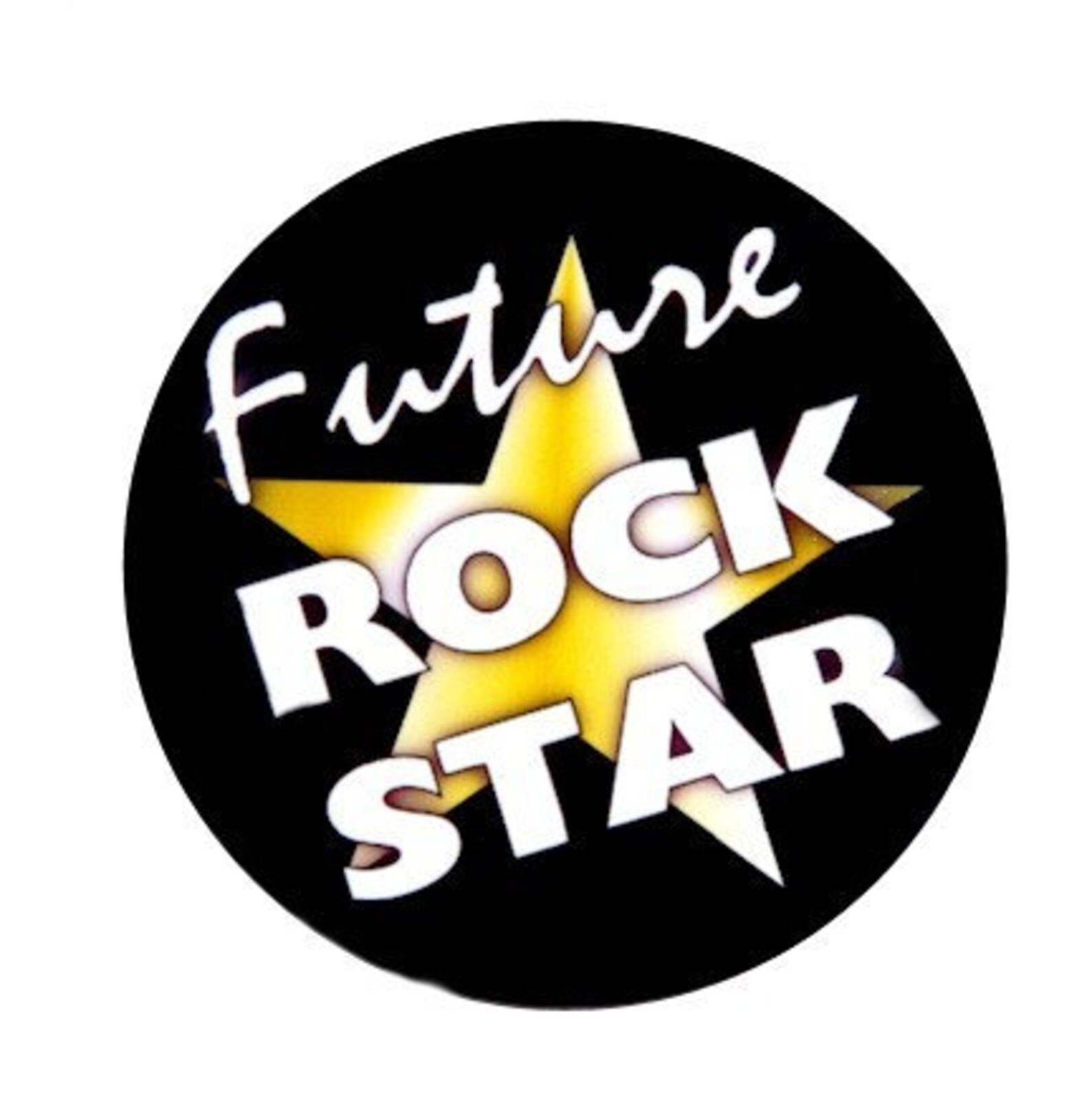 Future Rock Star - Button Pinback Badge 1 1/2 Inch 1.5 - Magnet ...