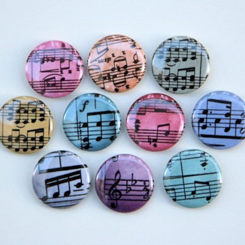 Music Buttons - Etsy