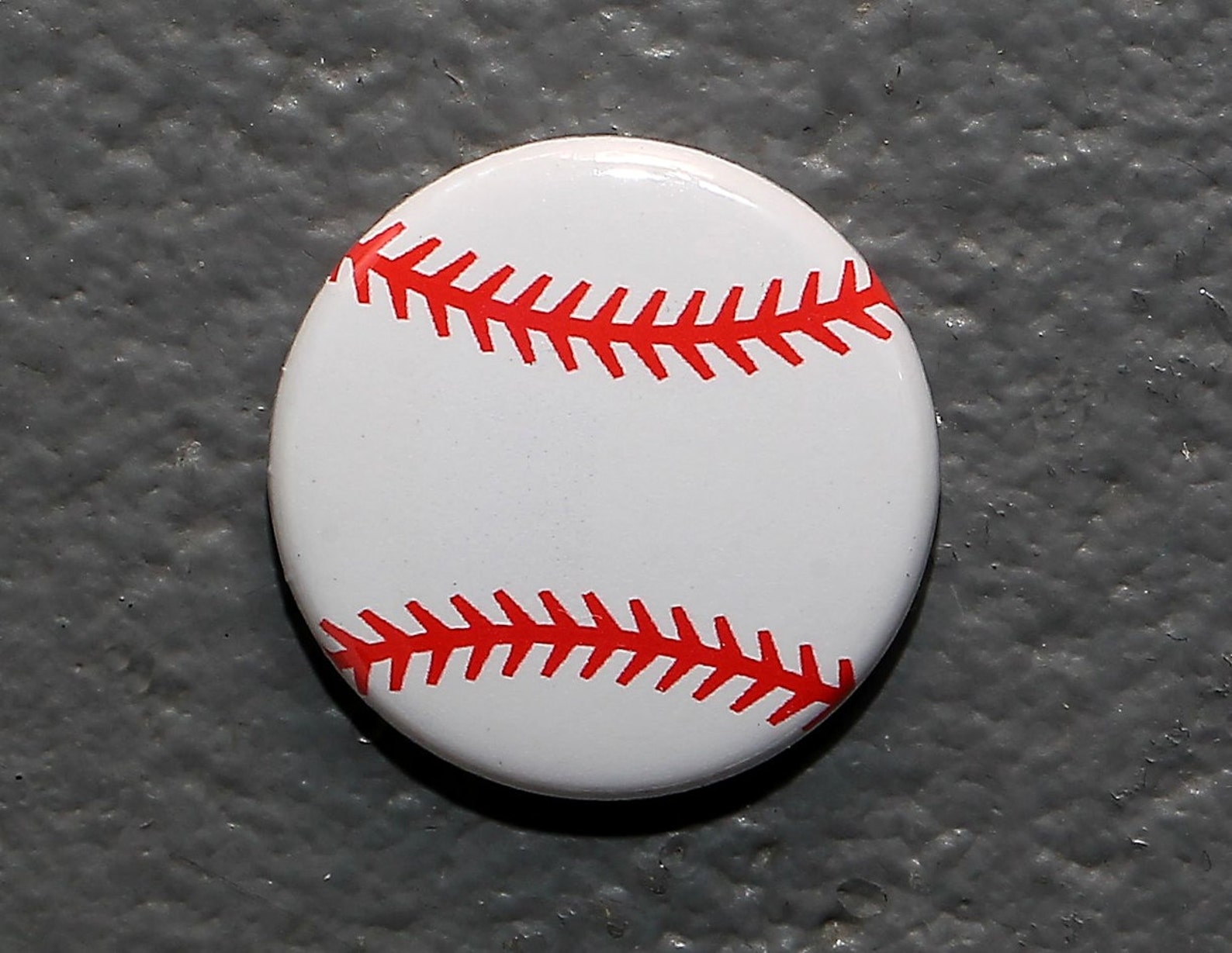 Baseball Pinback Button Badge 1 Inch Sports Symbol Magnet - Etsy