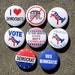 Democrat Set of 8 Buttons Pinbacks Badges 1 Inch - Etsy