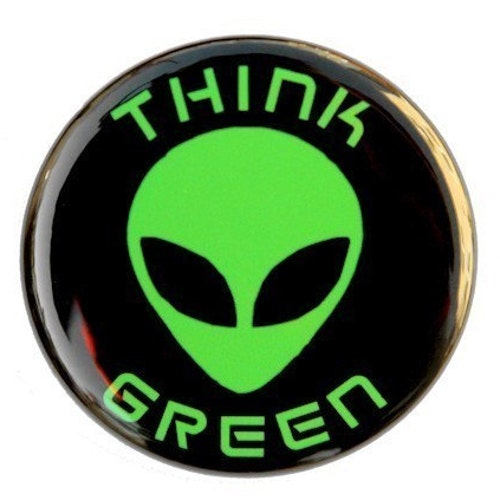 I Support the Alien Invasion Pinback Button Badge 1 1/2 Inch - Etsy