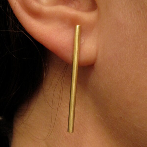 Bar Earrings - Etsy