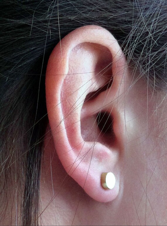 Gift Set Solid Mix Metal Stud Pack Sterling Silver Gold | Etsy