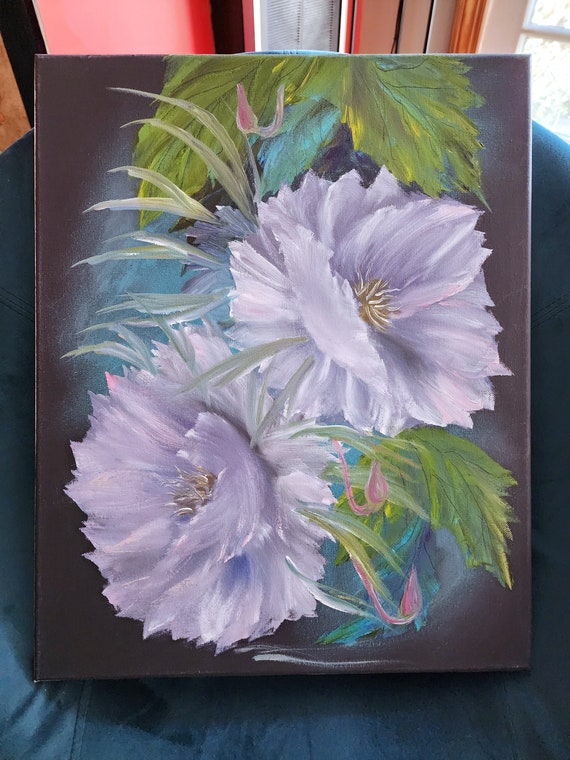 Bob Ross Paintings Flowers