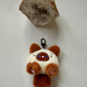 Adorable Plush Keychain, Fluffy Bag Charms, Cute Animal Accessories ...