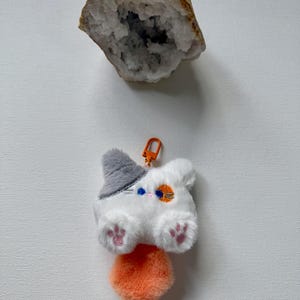 Adorable Plush Keychain, Fluffy Bag Charms, Cute Animal Accessories ...