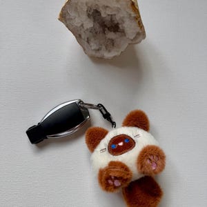 Adorable Plush Keychain, Fluffy Bag Charms, Cute Animal Accessories ...