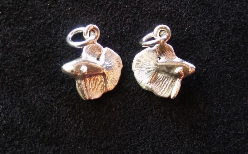 BETTA PETIT Tiny Sterling Silver Betta Siamese Fighting Fish Charm ...