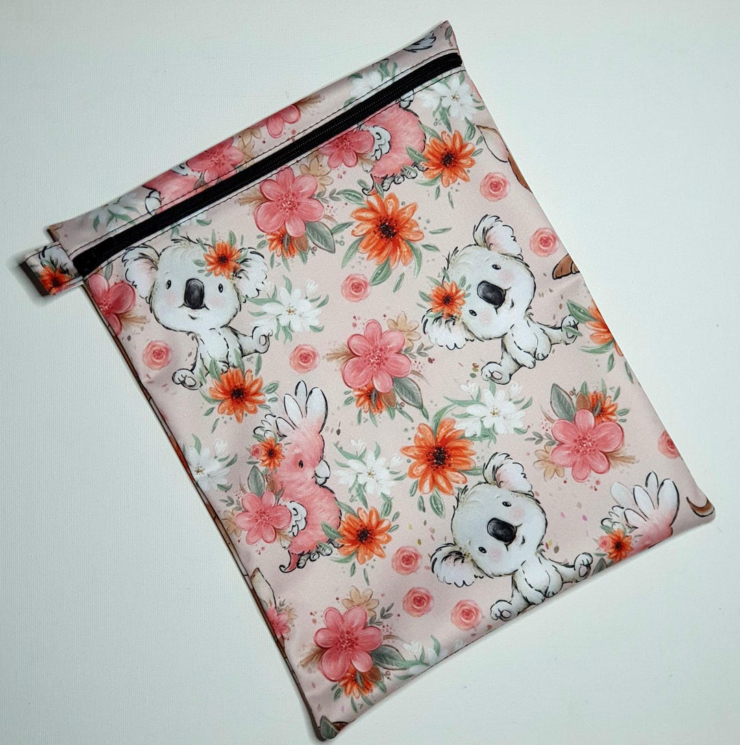 Medium Wet Bag 20cm X 25cm Perfect for Bibs, Wet Clothing, Face Washers ...