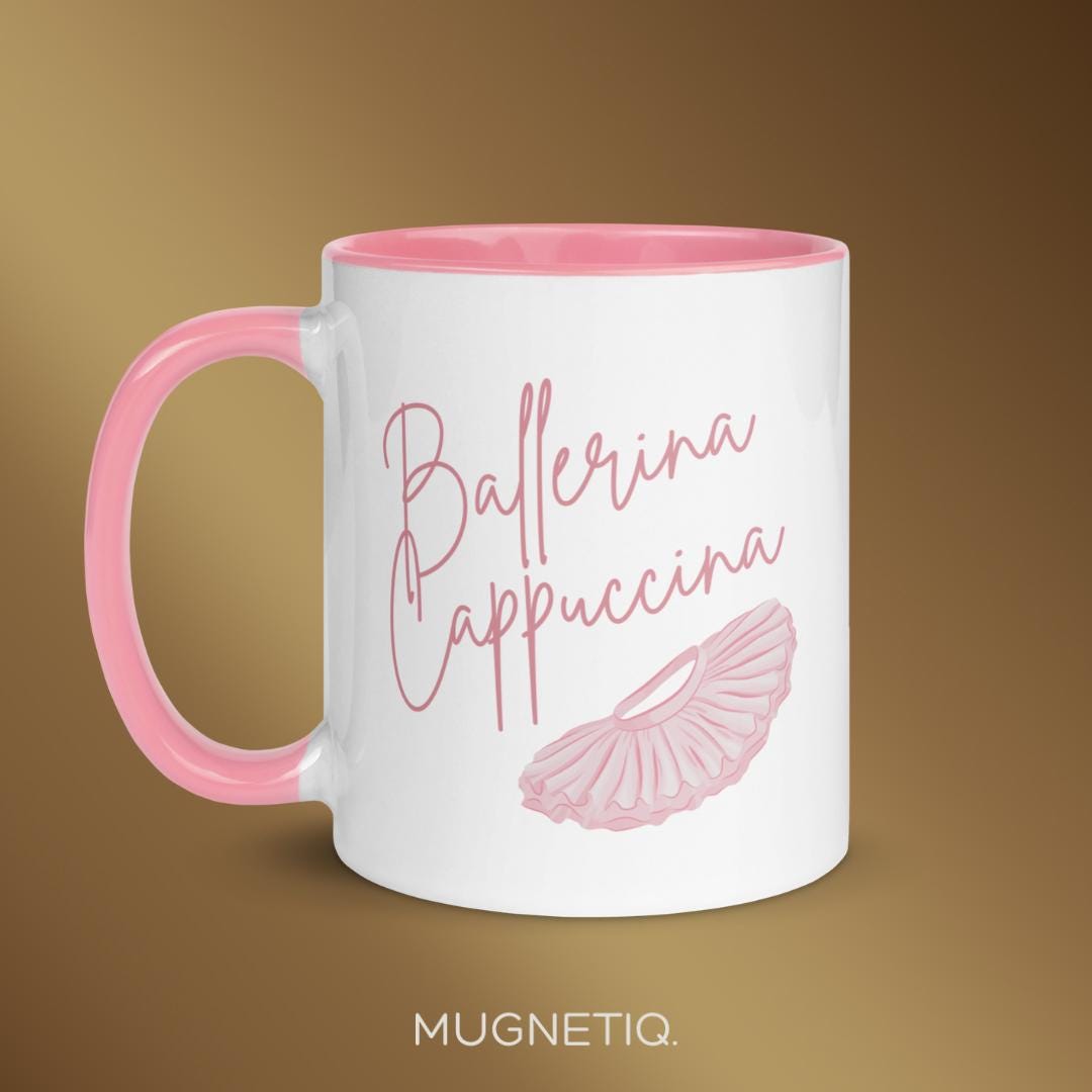 Ballerina Cappuccina Meme Mug – Funny Italian Brain Rot Tiktok Mug ...