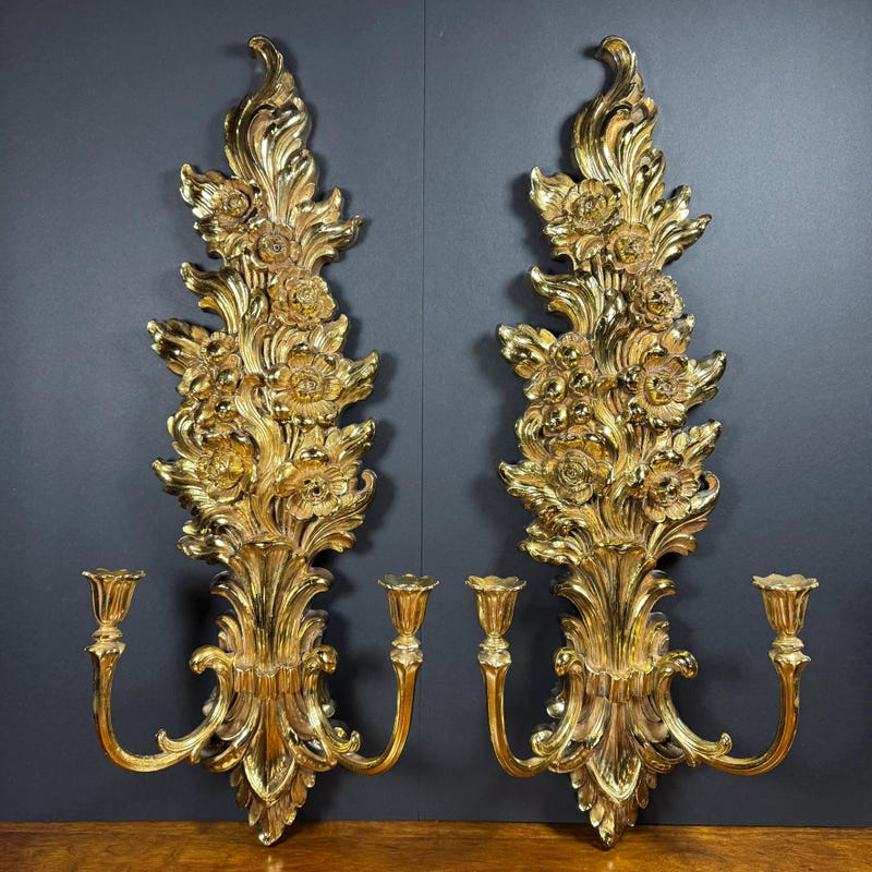 Rococo Sconce - Etsy