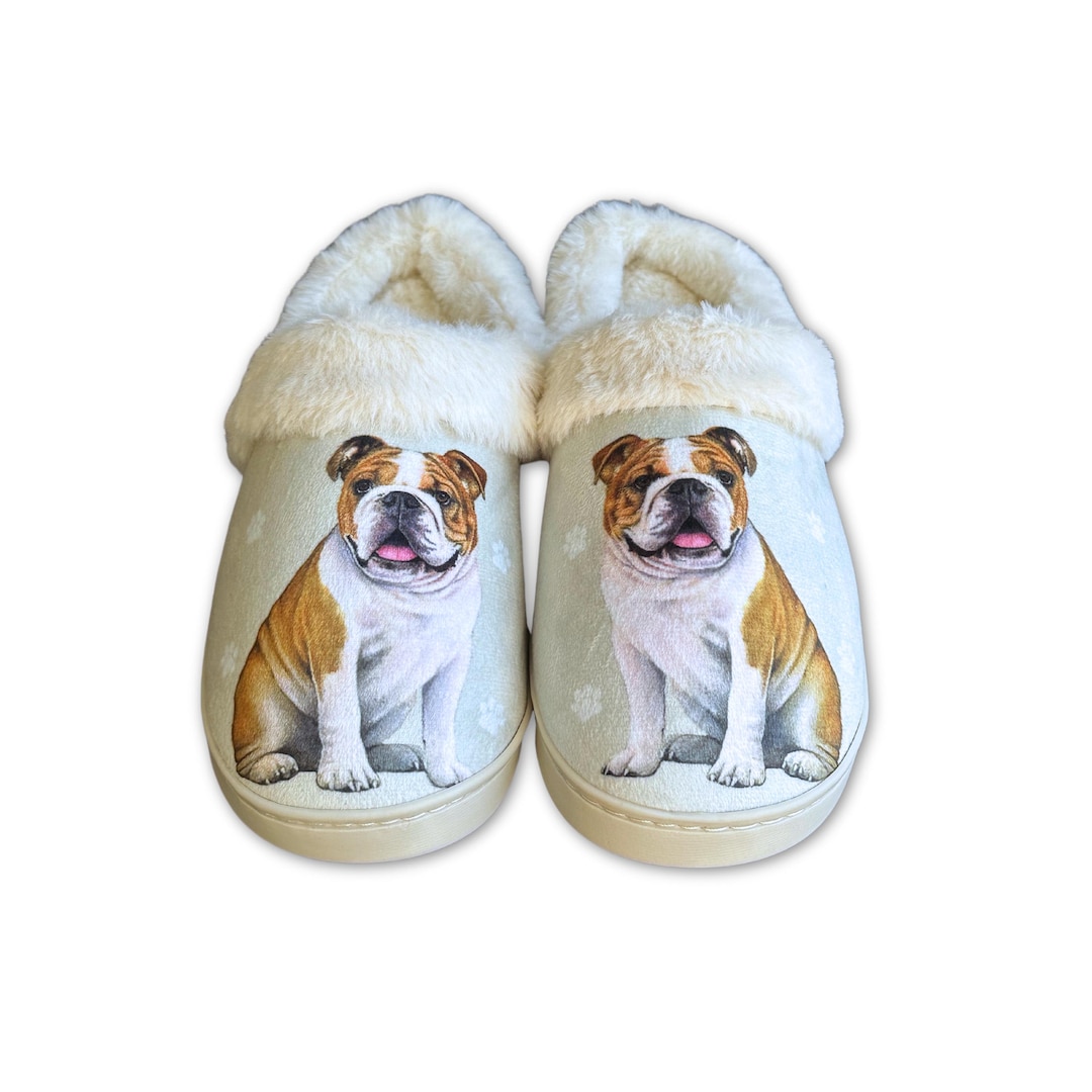 Bulldog Snuggs Slippers - Cozy and Comfy for Pet Lovers - Gift Ideas ...