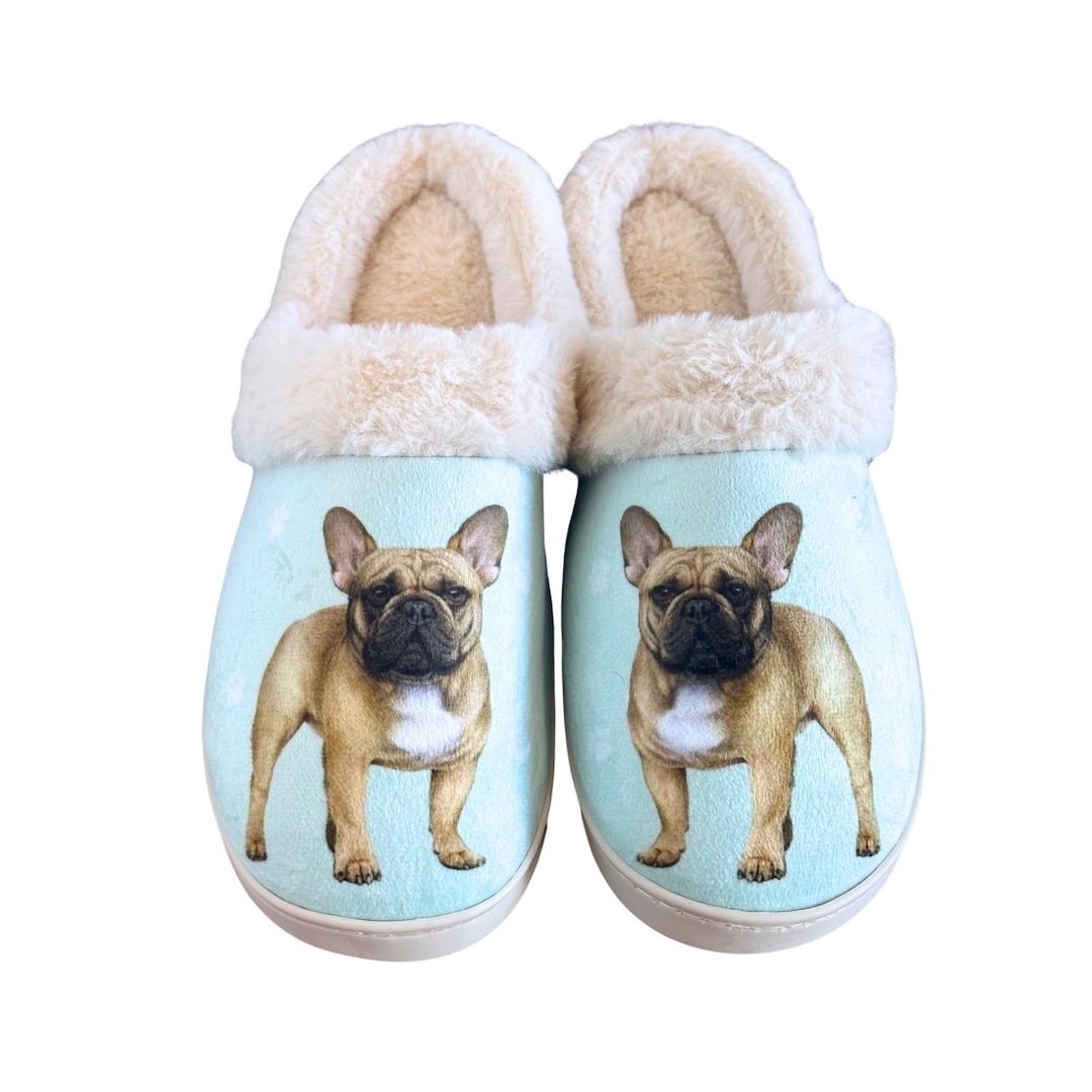 French Bulldog Snuggs Slippers - Cozy and Comfy for Pet Lovers - Gift ...