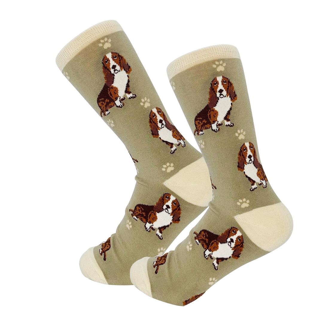 Basset Hound Full Body Socks – Premium Quality Comfy Socks, Perfect ...